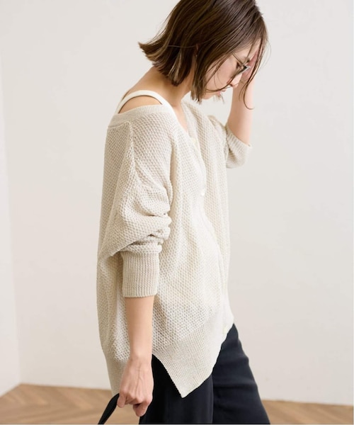 FRAMeWORK（フレームワーク）の「≪追加≫カノコ2WAY Back開きカーディガン3（その他）」 - WEAR