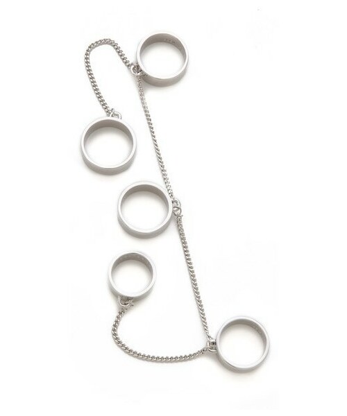Eddie Borgo（エディーボルゴ）の「Eddie Borgo Five Finger Ring（リング）」 - WEAR