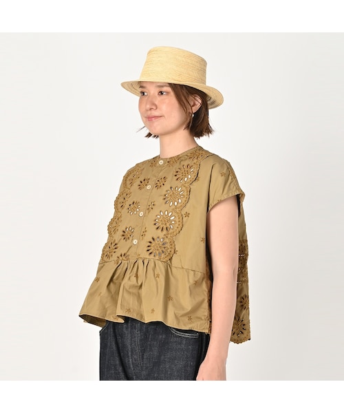 45R（フォーティファイブアール）の「薄ギャバカットワークのMシャツ（）」 - WEAR