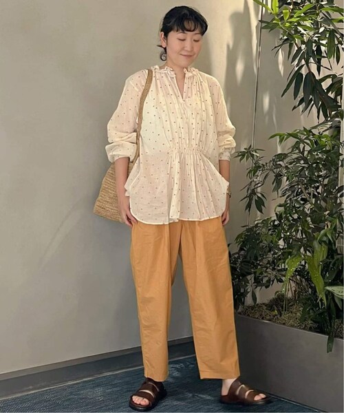 JOURNAL STANDARD LUXE（ジャーナルスタンダード ラックス）の「【INJIRI/インジリ】FRILL DOT BLOUSE（）」 - WEAR