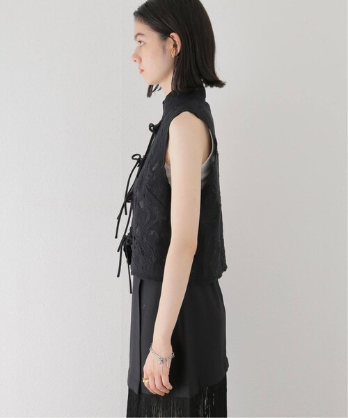 U by SPICK&SPAN（ユーバイスピックアンドスパン）の「BAYLIN レースベスト（）」 - WEAR