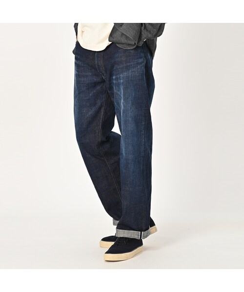 45r（フォーティファイブアール）の「再び6.5藍空比古比女（焦）（パンツ）」 - WEAR