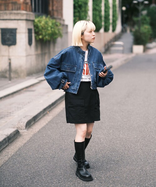 CIAOPANIC（チャオパニック）の「【CONES BOSS × CIAOPANIC】デニムドリズラージャケット（）」 - WEAR