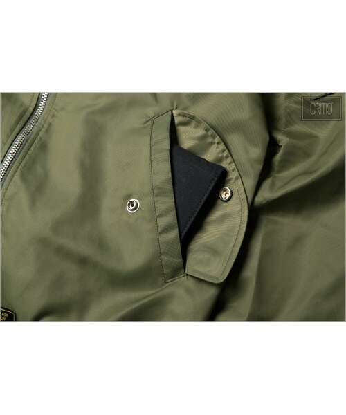 CRITIC（クリティック）の「[CRITIC x FELIX] MA-1 JACKET（ジャケット/アウター）」 - WEAR