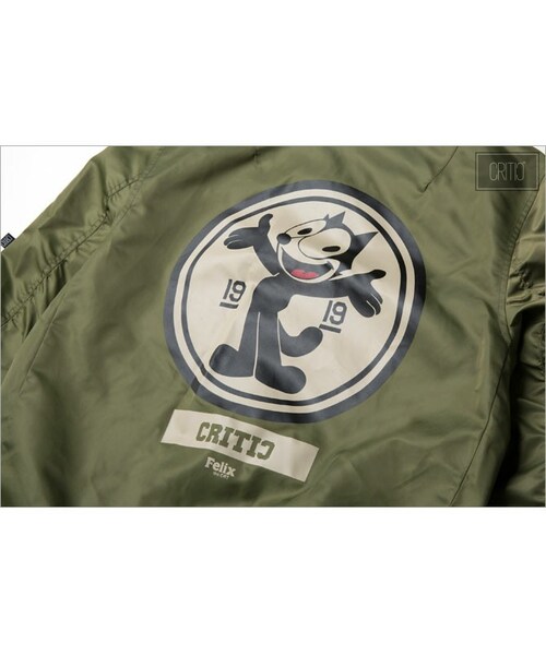 CRITIC（クリティック）の「[CRITIC x FELIX] MA-1 JACKET（ジャケット/アウター）」 - WEAR