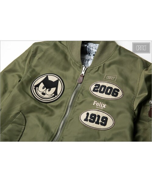 CRITIC（クリティック）の「[CRITIC x FELIX] MA-1 JACKET（ジャケット/アウター）」 - WEAR