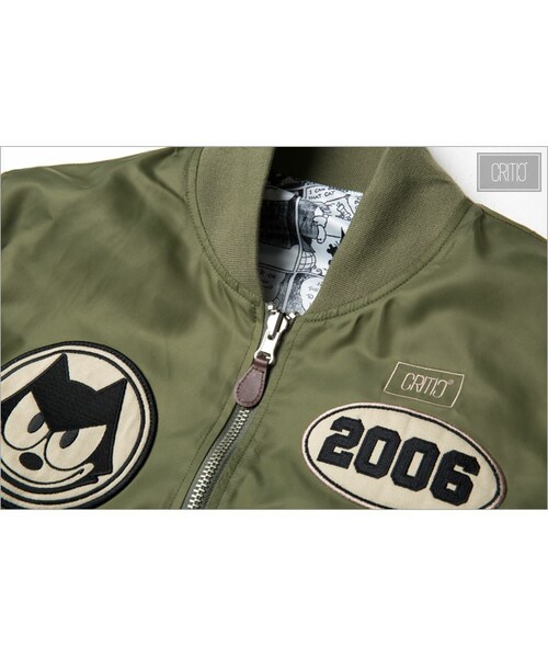 CRITIC（クリティック）の「[CRITIC x FELIX] MA-1 JACKET（ジャケット/アウター）」 - WEAR