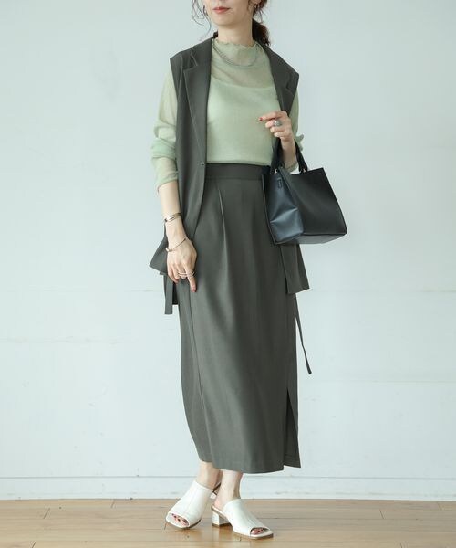 LEPSIM（レプシィム）の「ジレ&スカートSETUP（）」 - WEAR