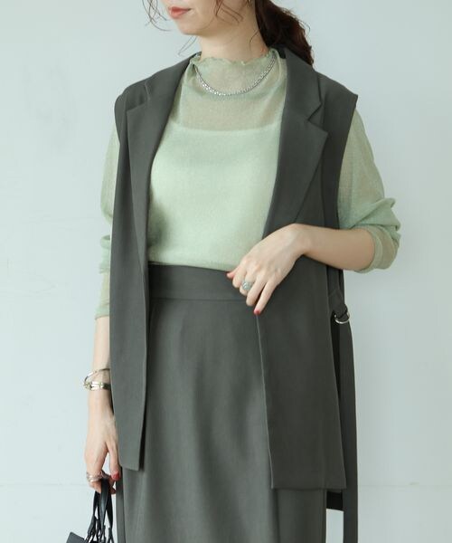 LEPSIM（レプシィム）の「ジレ&スカートSETUP（）」 - WEAR