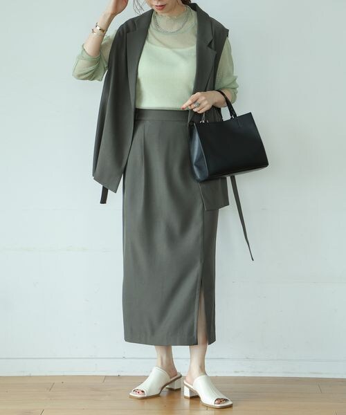 LEPSIM（レプシィム）の「ジレ&スカートSETUP（）」 - WEAR