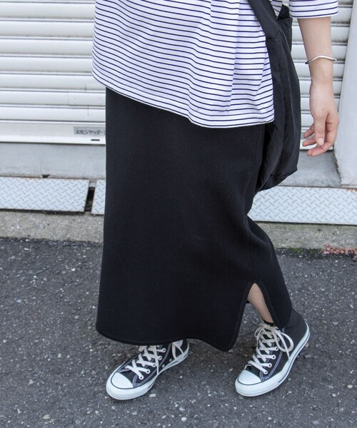 FORK&SPOON（フォークアンドスプーン）の「FORK&SPOON ツイルジャガードニットスカート（）」 - WEAR