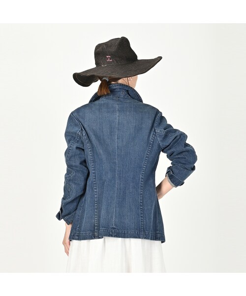 45r（フォーティファイブアール）の「再び6.5藍デニムのPジャケット（ジャケット/アウター）」 - WEAR