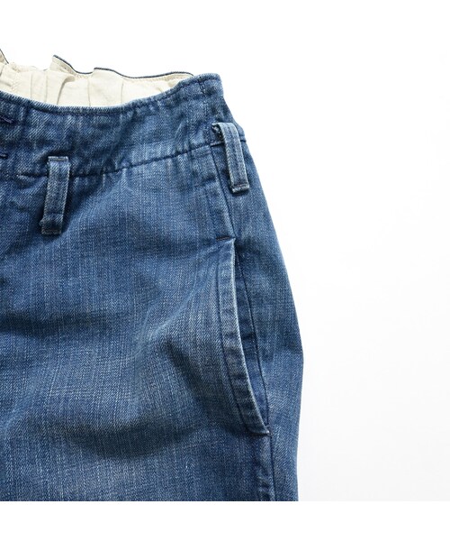 45R（フォーティファイブアール）の「再び6.5藍デニムイージージョッパン（加工）（）」 - WEAR