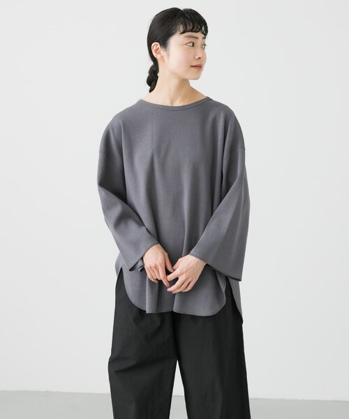 YLEVE（イレーヴ）の「YLEVE CTN RIB PULLOVER BIG（トップス）」 - WEAR