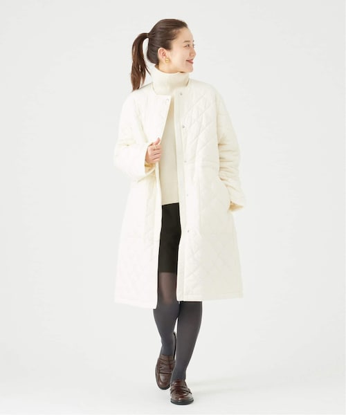 IENA（イエナ）の「《予約》ノーカラーキルティングコート（）」 - WEAR
