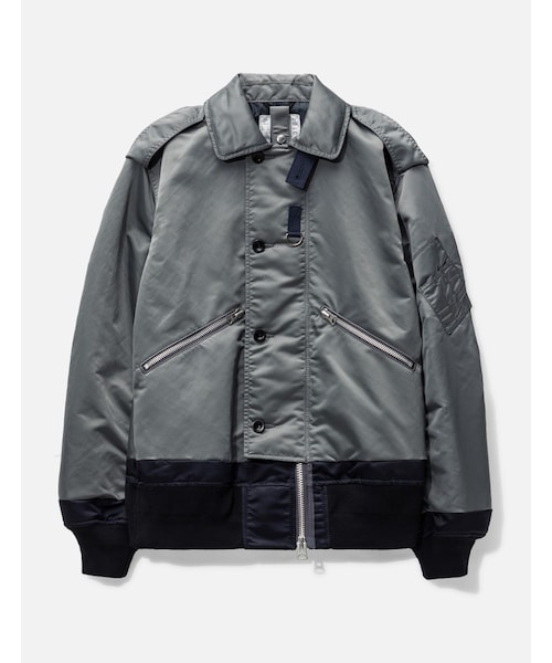 Sacai（サカイ）の「Nylon Twill Mix Blouson（）」 - WEAR