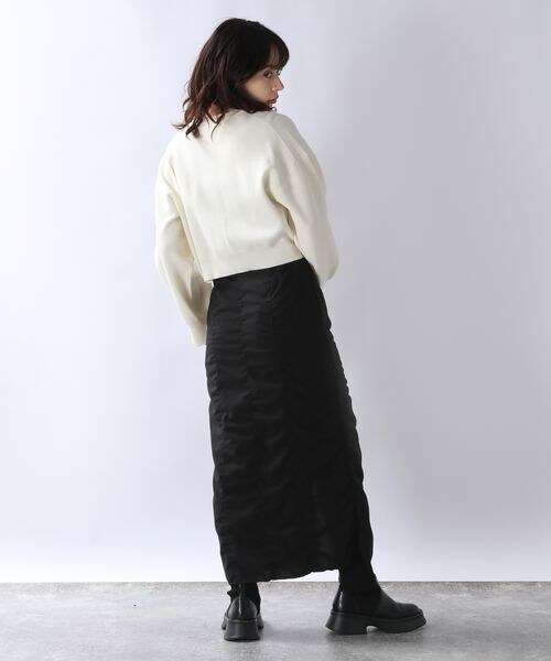 JEANASIS（ジーナシス）の「2WAYシャーリングナロースカート（スカート）」 - WEAR