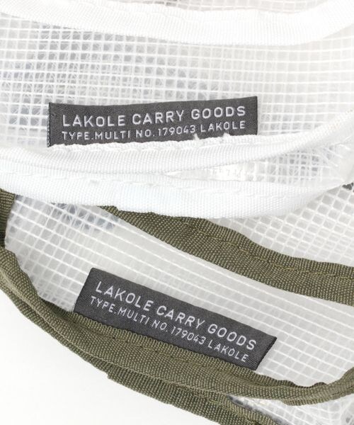 LAKOLE（ラコレ）の「メッシュPVCミニケース（）」 - WEAR