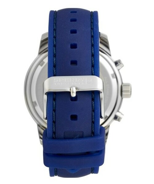 Sperry （スペリー）の「Sperry Top-Sider® 'Diver' Chronograph Silicone Strap ...