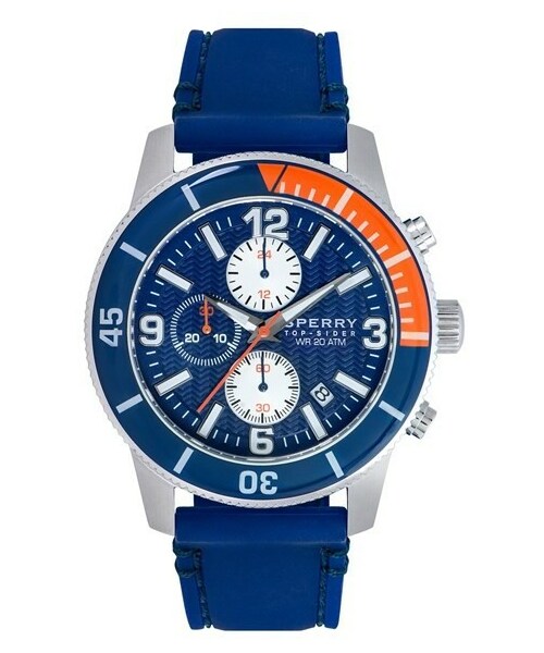 Sperry （スペリー）の「Sperry Top-Sider® 'Diver' Chronograph Silicone Strap ...