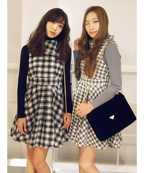 dazzlin（ダズリン）の「【dazzlin】ボタンタートルサーキュラーワンピース（）」 - WEAR