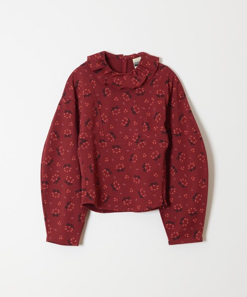 FLOWER RUFFLE TOPS FLORAL PRINT RUFFLED TOP - Multicolored - Zara