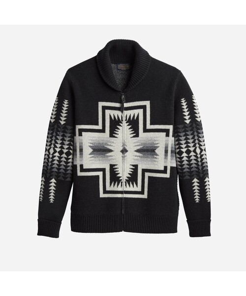 PENDLETON（ペンドルトン）の「Pendleton Harding Zip Cardigan - Black Pearl（）」 - WEAR