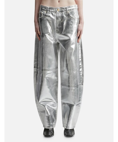 GANNI（ガニー）の「Silver Foil Stary Jeans（）」 - WEAR