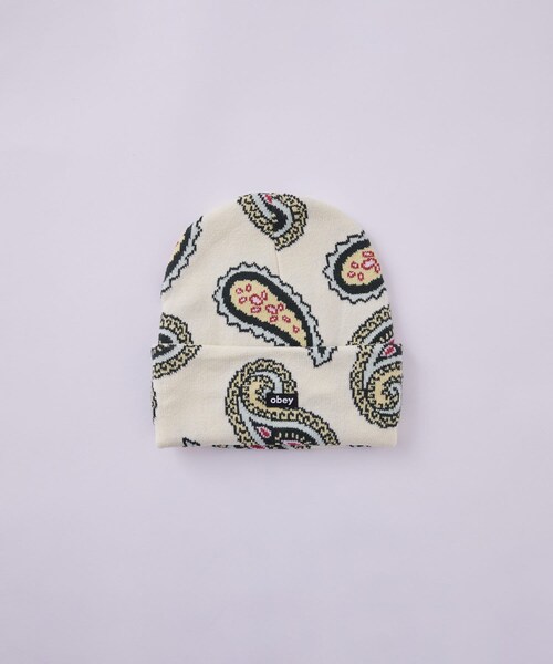 WHO'S WHO gallery（フーズフーギャラリー）の「OBEY PAISLEY BEANIE（）」 - WEAR