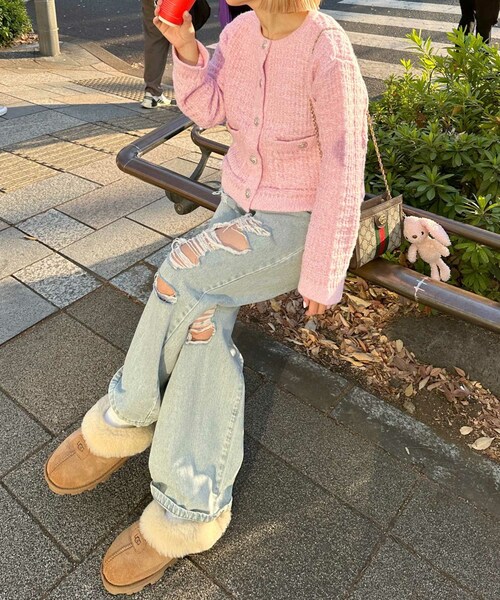 w closet（ダブルクローゼット）の「【Alley】キレイめJK風カーディガン（）」 - WEAR