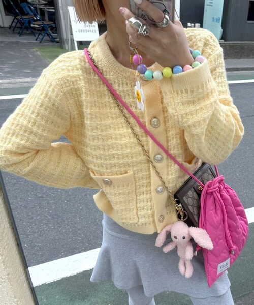 w closet（ダブルクローゼット）の「【Alley】キレイめJK風カーディガン（）」 - WEAR