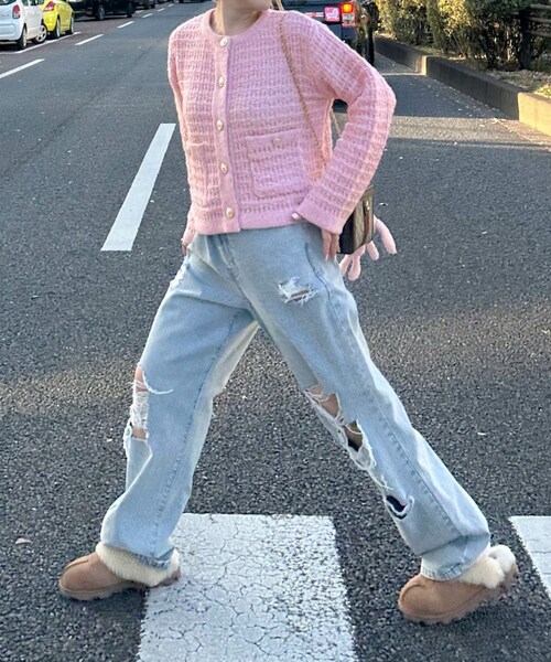 w closet（ダブルクローゼット）の「【Alley】キレイめJK風カーディガン（）」 - WEAR