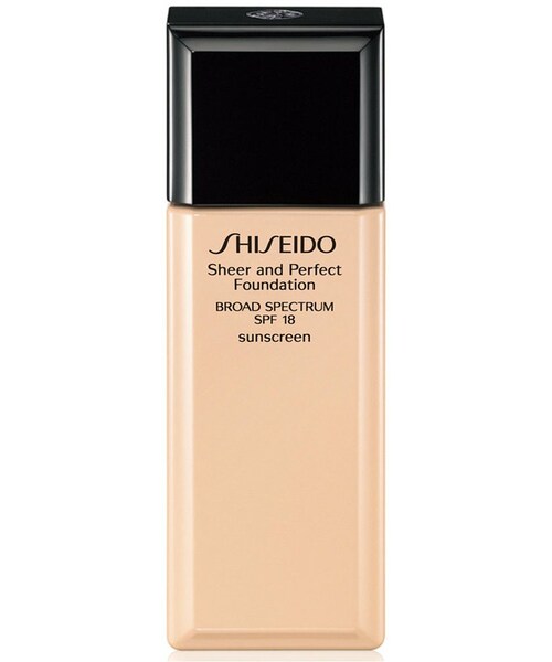 Shiseido（シセイドウ）の「Shiseido Sheer and Perfect Foundation SPF 18（ファンデーション ...