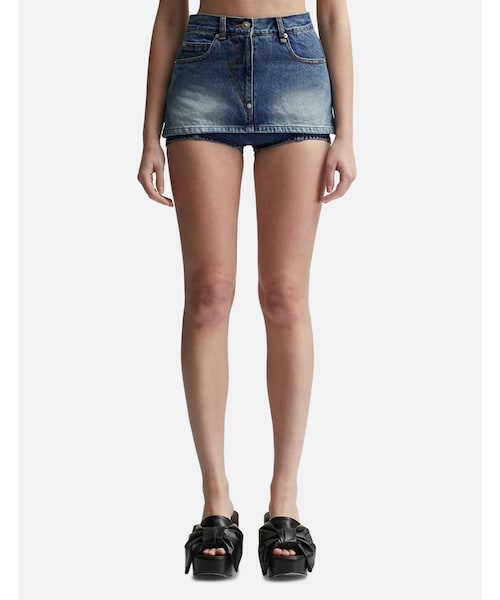 pushBUTTONの「Micro Denim Mini Skort（）」 - WEAR