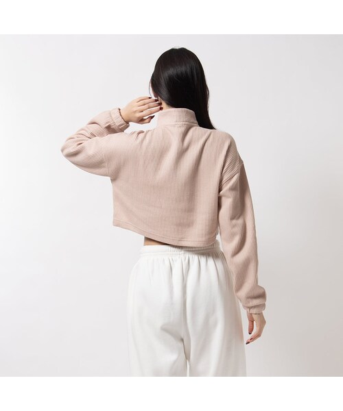 Reebok（リーボック）の「クラシック ワッフル カバーアップ / CL WDE WAFFLE COVERUP （ベージュピンク ...