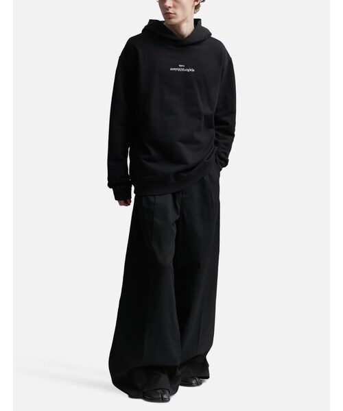 Maison Margiela（メゾンマルジェラ）の「Distorted Logo Hoodie（）」 - WEAR