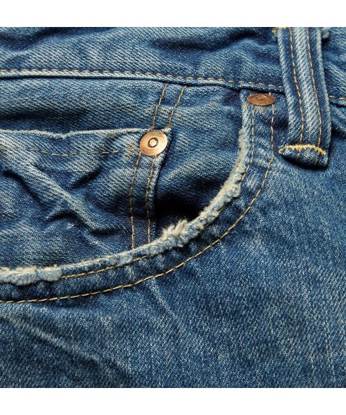 Chimala（チマラ）の「Chimala Selvedge Washed-Denim Jeans（デニムパンツ）」 - WEAR