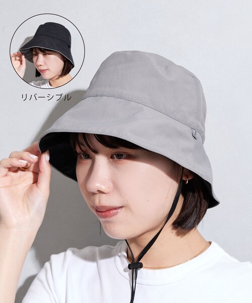 3coins（3coins）の「UVハットリバーシブル（ハット）」 - WEAR