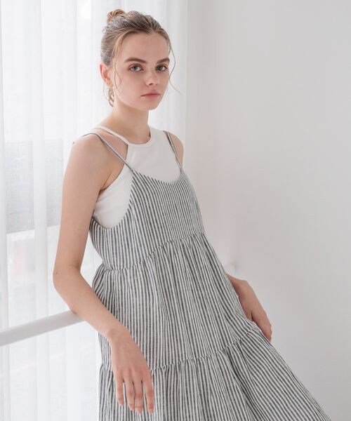 BAYFLOW（ベイフロー）の「≪予約≫カップ付きアシメアメスリ／NEW BASIC 24SS（）」 - WEAR