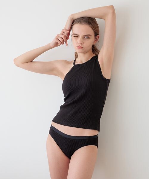 BAYFLOW（ベイフロー）の「≪予約≫カップ付きアシメアメスリ／NEW BASIC 24SS（）」 - WEAR