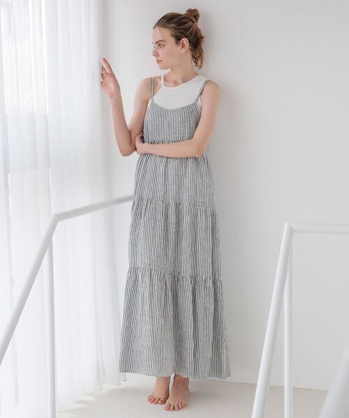 BAYFLOW（ベイフロー）の「≪予約≫カップ付きアシメアメスリ／NEW BASIC 24SS（）」 - WEAR