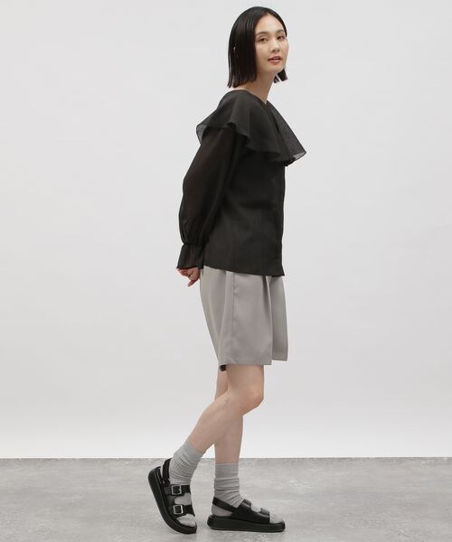 LAKOLE（ラコレ）の「2WAYラッフルシアーブラウス（）」 - WEAR