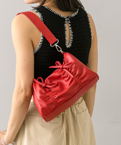 mystic（ミスティック）の「loti リボンギャザースクエアBAG（）」 - WEAR