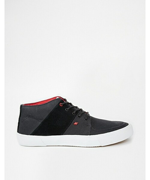 Boxfresh（ボックスフレッシュ）の「Boxfresh Amhurst Canvas Mid Trainers（スニーカー）」 - WEAR