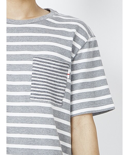 WHIZ LIMITED（ウィズリミテッド）の「COMB BORDER T-SH（トップス）」 - WEAR