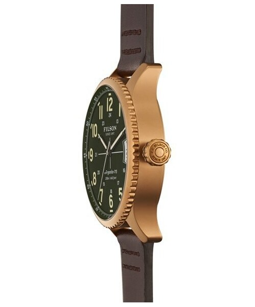 FILSON（フィルソン）の「Filson 'The Mackinaw Field' Watch, 43mm（アナログ腕時計）」 - WEAR