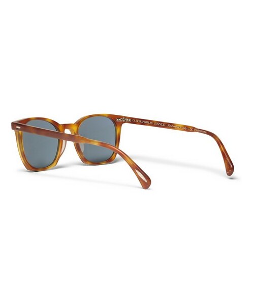 Oliver Peoples（オリバーピープルズ）の「L.A. Coen Square-Frame Acetate Sunglasses ...