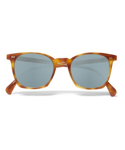 OLIVER PEOPLES（オリバーピープルズ）の「L.A. Coen Square-Frame Acetate Sunglasses ...