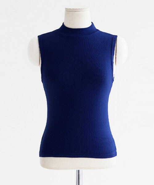 DHOLIC（ディーホリック）の「首つまりリブスリーブレス（タンクトップ）」 - WEAR