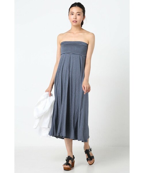 FRAMeWORK（フレームワーク）の「LANI ボーダー2wayスカート（）」 - WEAR